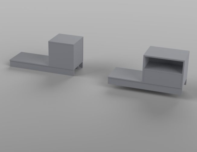 Cleanroom airlock bench - STERIGENE