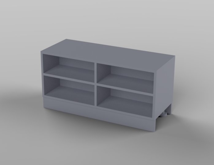 Cleanroom airlock bench - STERIGENE