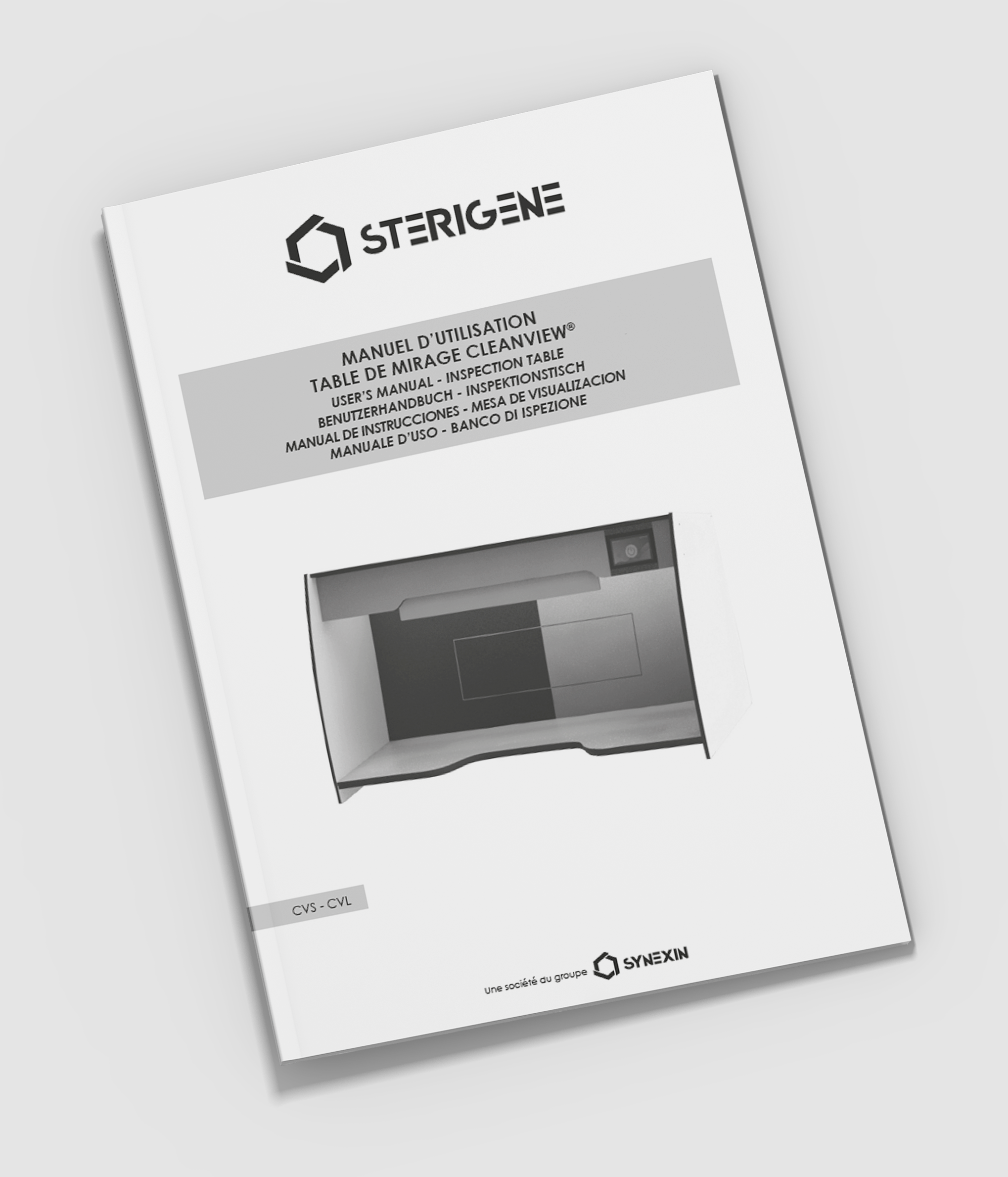 Mode d'emploi Table de Mirage CleanView® - STERIGENE